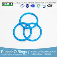 China Custom Mold Pressed Silicone O Rings 60-70 Hardness Heat Resistant -60 to 220C for sale