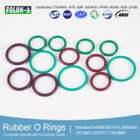China FKM O Ring Cord -40C to 280C High Temp Excellent Chemical Oil Resistance 14 MPa Tensile Strength for sale