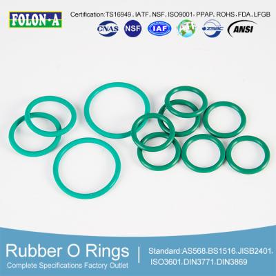 China FKM O-Rings 70-90 Hardness for Automotive Engines -20°C to 250°C Temperature Range for sale