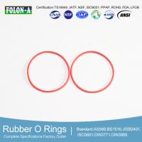 China Black EPDM O Rings 70 Shore A -50 to 150°C UV Weather Resistant Seals for sale