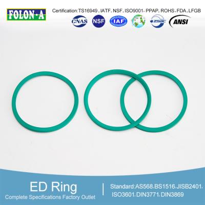 China NBR O Ring 40 Bar Pressure Resistant -25C to 100C Temperature Range ISO 3601 for sale