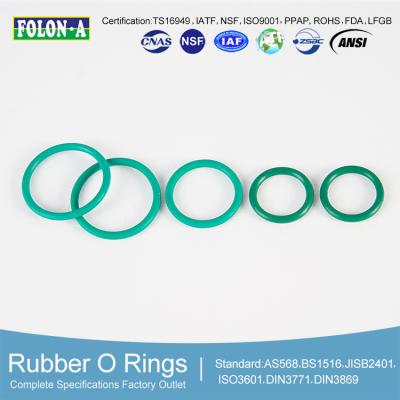 China Transparent Silicone O Rings -60°C to 230°C High Temp Water Resistant Custom Seals for sale