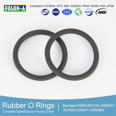 China EPDM 70 Shore A O Rings with -50°C to 150°C Temperature Range and 25 N/mm Tear Resistance for sale