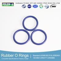 China EPDM O Rings 70 Shore A Black -50 to 120C Temp Range UV Ozone Weather Resistant Seals for sale
