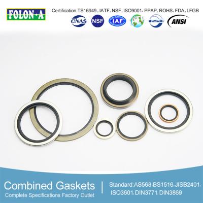 China Bonded Seals for Pressure Systems - Oil Fuel Water Medicine Sealing Gaskets for Industrial Applications for sale