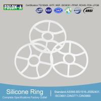 China 70A Shore Hardness Custom Rubber Parts with Chemical Resistance - Mold Compression Manufacturing, 1000pcs MOQ for sale