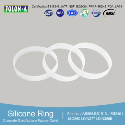 China Weatherproof Black PTFE Backup Rings 70-90 Shore A Hardness for Extreme Pressure Up To 5000 PSI in Hydraulic Systems for sale
