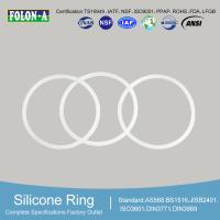 China secure and leak-free Transparent Silicone O Ring For Sealing for sale