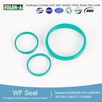 China Green FKM Walform Seals for Pipeline Systems - 200°C Temperature & 80 MPa Pressure Resistance for sale