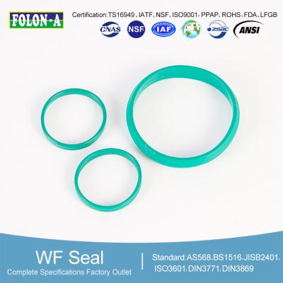 China Green FKM Walform Seals for Pipeline Systems - 200°C Temperature & 80 MPa Pressure Resistance for sale