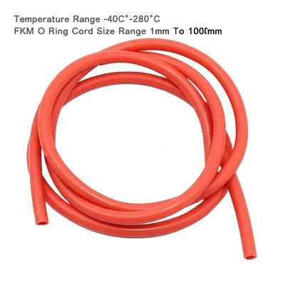 China FKM O Ring Cord -40°C to 280°C 1mm to 1000mm High Temp Sealing for sale