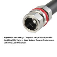 China FKM Walform Seals for High Pressure Hydraulic Steel Pipe Systems Up to 320°F Zero Leakage for sale