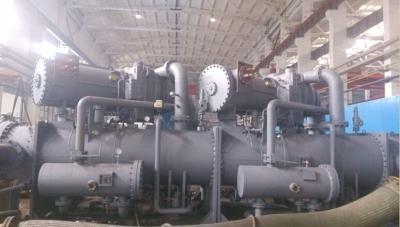 China Centrifugal water Chiller 2000TR capacity for T3 conditions for sale