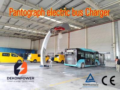 China Pantograph fast charger for electric bus 300kw charging capacity for sale