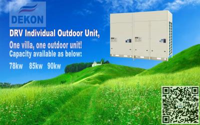 China DEKON VRF air conditioner X series DC inverter Out door units modular type 38HP 106.5KW under  T3 conditions for sale