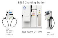 China Battery powered 30+60KW Stand Charger with 241KWh BESS for sale