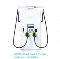 China Outputcurrent Up To 700A Liquid cooled DC Charger Offering Liquid Cooled Gun and Cable and OCPP16J for Fast and Charging for sale