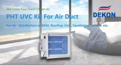 China PHT UVC Kit for AHU, RTU Return air duct, help  to kill virus and baterial in the air, fight with covid-19 for sale