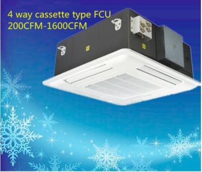 China Chilled Water 4 Way Fcu Cassette Decorative 1600CFM for sale