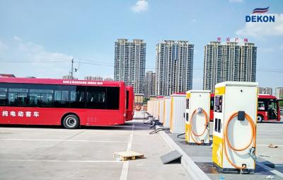 China GBT standard 300kw Double gun GBT+GBT Fast DC Charger for electric vehicle charging for sale