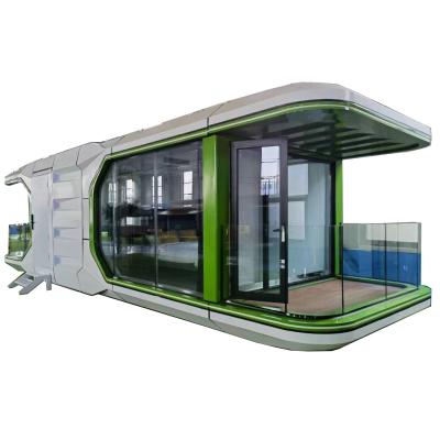 China Movable Whole House Intelligent System Cold Insulated Space Capsule House for Hotel for sale