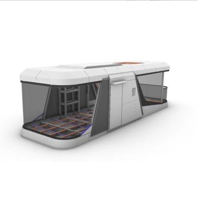 China 2023 Aluminum Space Capsule Mobile Integrated House Outdoor for Luxury Modern Hotel for sale