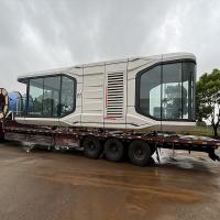 China 2023 Aluminum Space Capsule Mobile Integrated House Outdoor for Luxury Modern Hotel for sale
