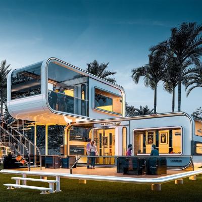China Modular Home Mobile Capsule House Fuqian Prefabricated Apple Cabin for Hotel for sale