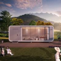 China Modular Home Mobile Capsule House Fuqian Prefabricated Apple Cabin for Hotel for sale