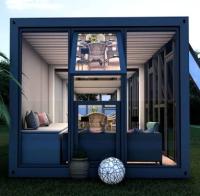 China Light Steel Structure Frame Removable Prefabricated Container House for Luxury Living for sale