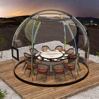 China Outdoor Restaurant and B B Bubble House with Clear PC Panel Door in Villa Style for sale