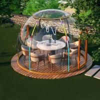 China Outdoor Camping Hotel Tent with Aluminum Structure and Transparent Spherical Design for sale