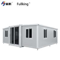 China 20 feet New Design  Customized Modular Expandable Prefab House  Folding Container Home for sale