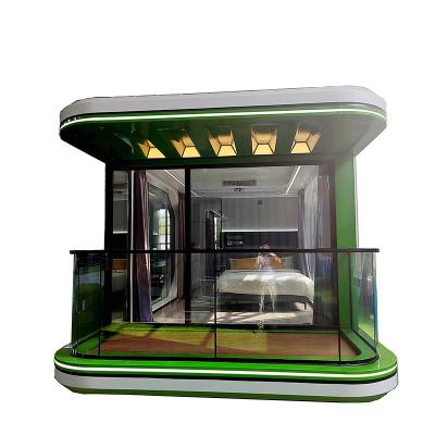 China New fashion Whole intelligent system cold insulated space capsule house for sale