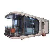 China New fashion Whole intelligent system cold insulated space capsule house for sale