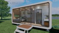 China Full House Smart Travel Homestay The Ultimate Aluminum Prefabricated Cabin for Hotel for sale