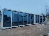 China Luxury Space Capsule Houses Moden Moudlar Apple Cabins Tiny House Capsule hotel for sale