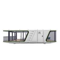 China Portable Room Outdoor Aluminum Prefabricated Villa House G115 Series Space Capsule House for sale