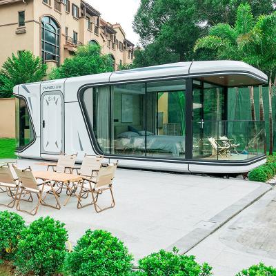 China Australian Market Mobile Space Capsule House with Customized Design and White Exterior for sale