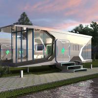 China Europe 20ft or 40ft Mobile Living Room Container House with Lower and Modular Design for sale