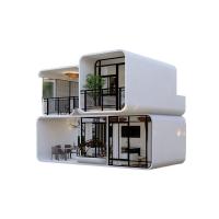 China Modern Luxury Steel Frame Apple Cabin House Tiny House Home stay for living office bar for sale