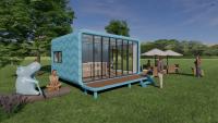 China Hotels Application Aluminum Apple Cabin Prefabricated Cabin for Smart Travel Homestay for sale