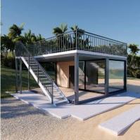 China Detachable Prefabricated Container Prefab Houses with Customized Color and PVC Roofing for sale
