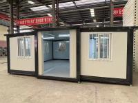 China Detachable Prefabricated Container Prefab Houses with Customized Color and PVC Roofing for sale