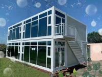 China New Flat pack Container House detachable container house Integrated housing  for schools hospitals offices for sale