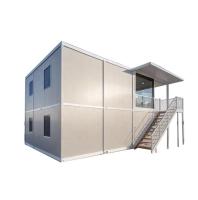 China Flat Pack Container House Steel Integrated Housing for Schools Hospitals and Offices for sale
