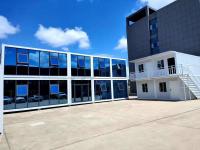 China Flat Pack Container House Steel Integrated Housing for Schools Hospitals and Offices for sale