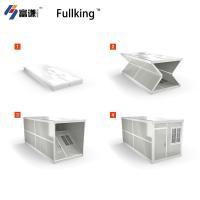 China Fast Build Modular Folding Container House Portable Container Home 20 Ft 40ft Container Houses for Sale Office Building CN;SHN for sale