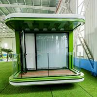 China Container Houses Modern Graphic Design Hotel Luxury Prefab House Tiny Mobile Houses Space Capsule Prefabricated Modular Home for sale