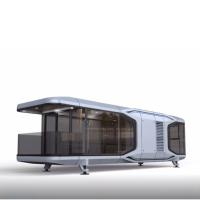 China 2023 Modern Container Houses Sell Outdoor Mobile Aluminum Space Capsule Hotel/Home for sale